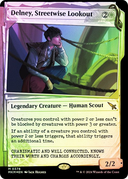 Delney, Streetwise Lookout (Showcase) (Invisible Ink Foil) | Murders at ...