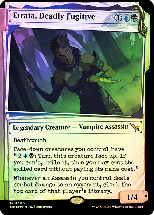 Etrata, Deadly Fugitive (Showcase) (Invisible Ink Foil) | Murders at ...