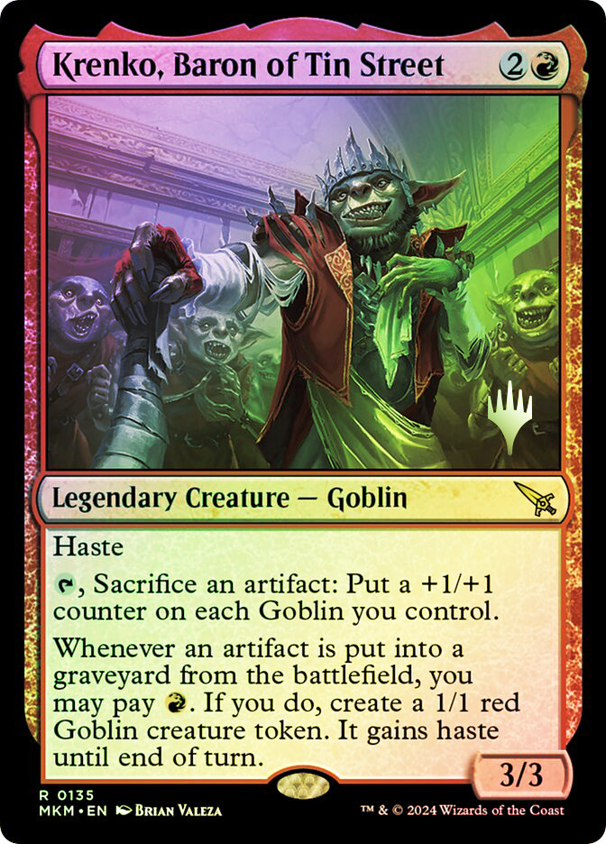 Krenko, Baron of Tin Street (Promo Pack) (Murders at Karlov Manor ...