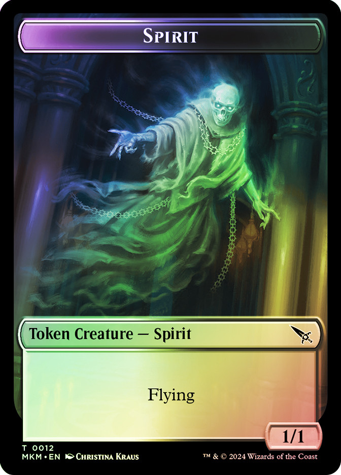 {Spirit Token} // {Thopter Token} (1/1) | Murders at Karlov Manor ...