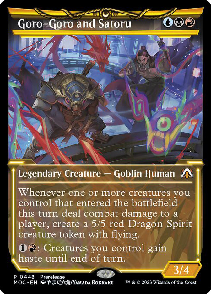 Goro-Goro and Satoru (Prerelease) (#448) | Promo | Star City Games