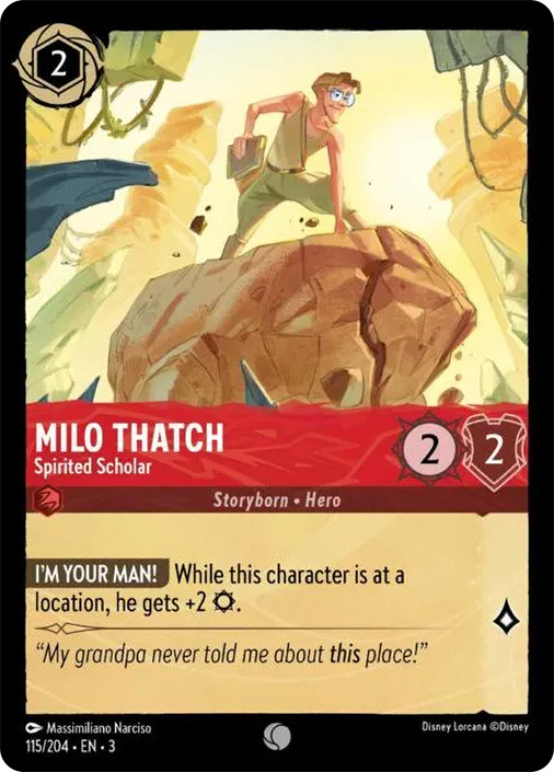 Milo Thatch - Spirited Scholar | Into the Inklands | Star City Games