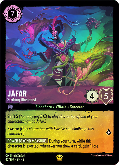 Jafar - Striking Illusionist | Into the Inklands (Cold Foil) | Star ...