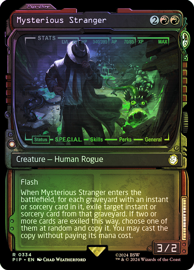 Mysterious Stranger | Fallout Commander | Star City Games