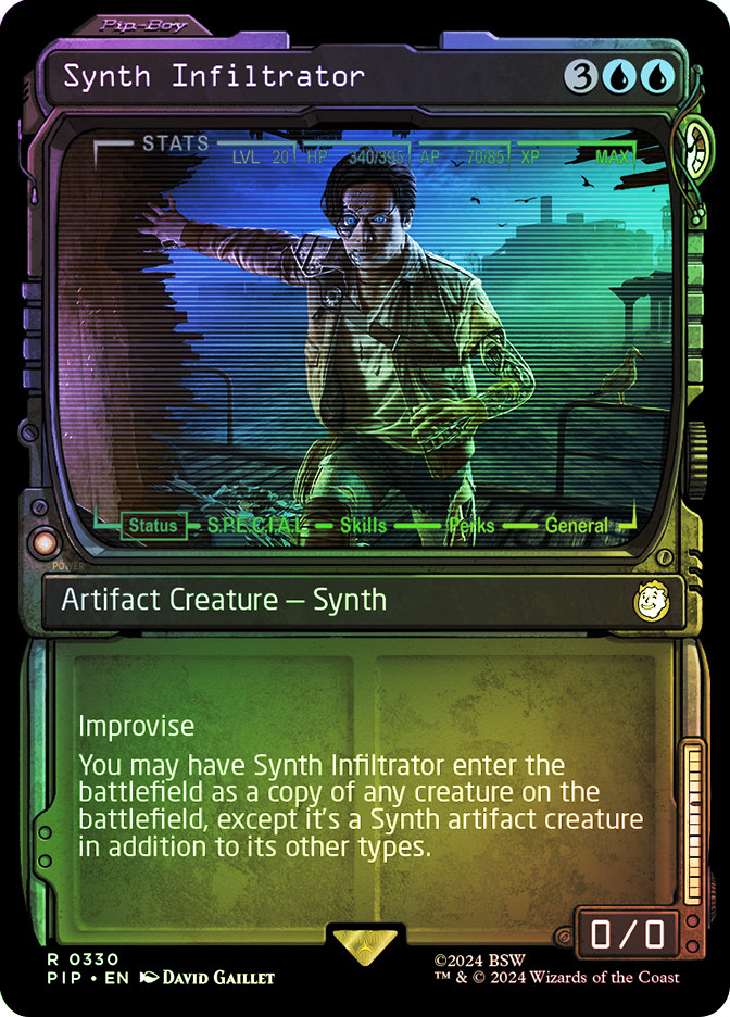 Synth Infiltrator (Showcase) | Fallout Commander - Variants | Star City ...