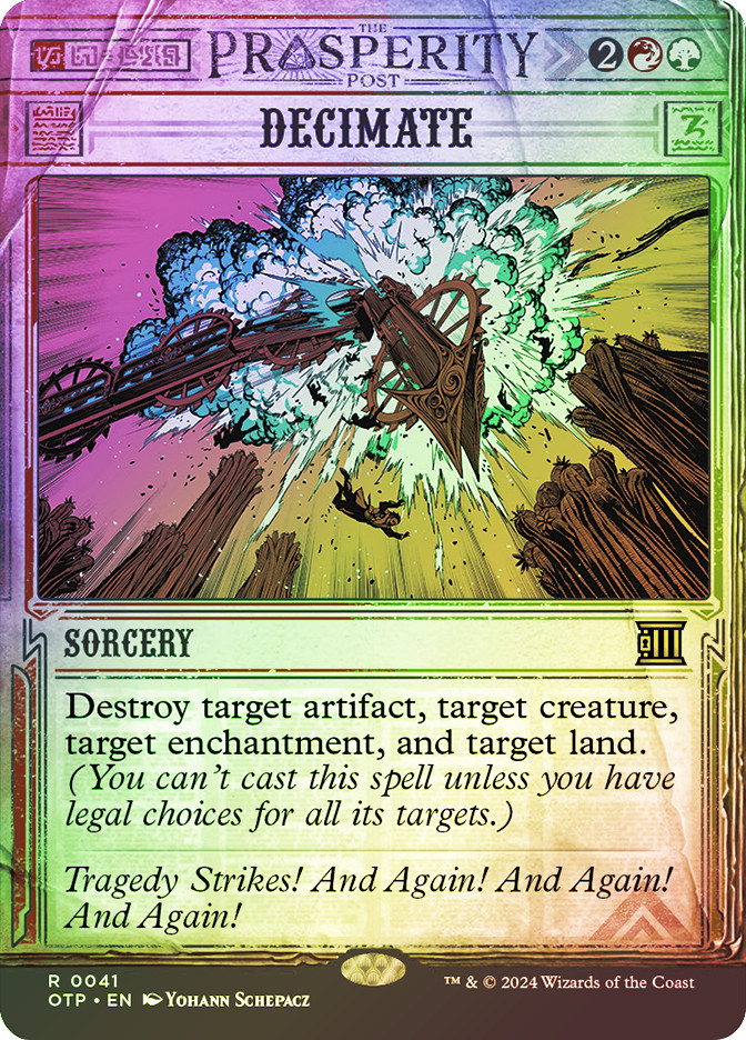 Decimate | Breaking News | Star City Games