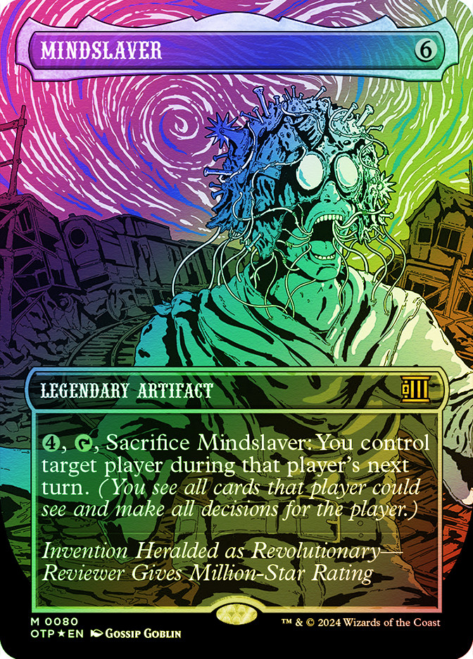 Mindslaver (Borderless) (Textured Foil) | Breaking News - Alternate ...