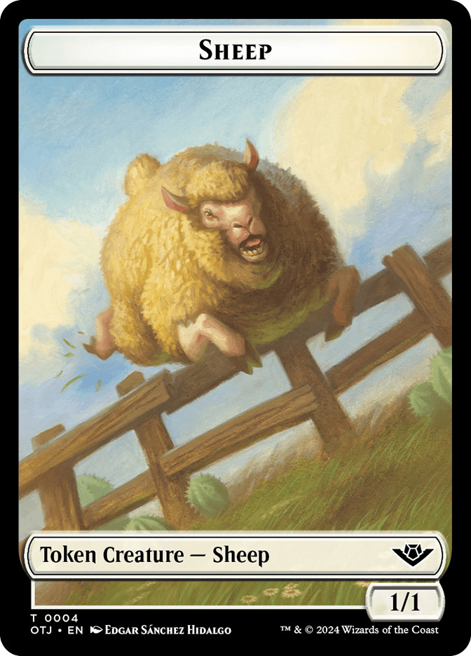 {Plot} // {Sheep Token} | Outlaws of Thunder Junction | Star City Games