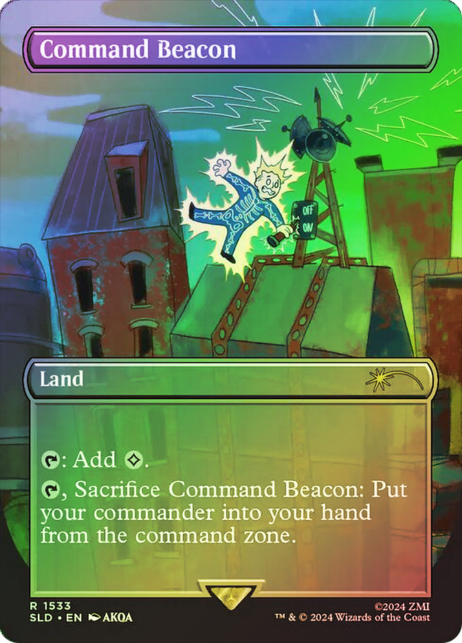 Command Beacon (Fallout) (Secret Lair) (#1533) (Borderless) | Promo ...