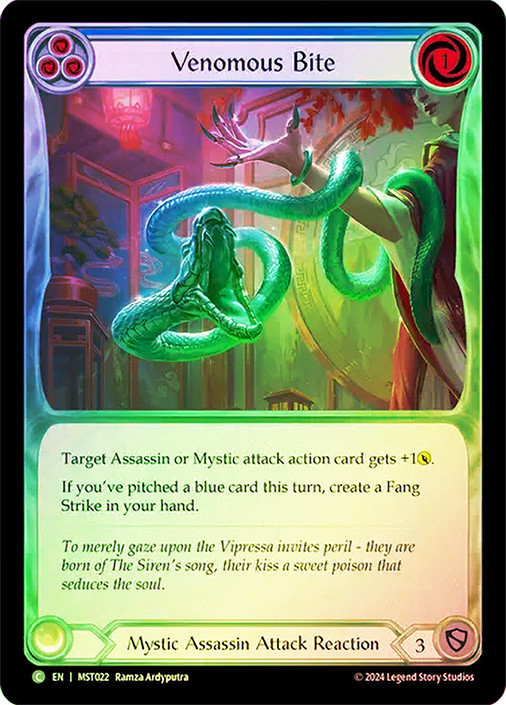 Venomous Bite (Blue) | Part the Mistveil | Star City Games
