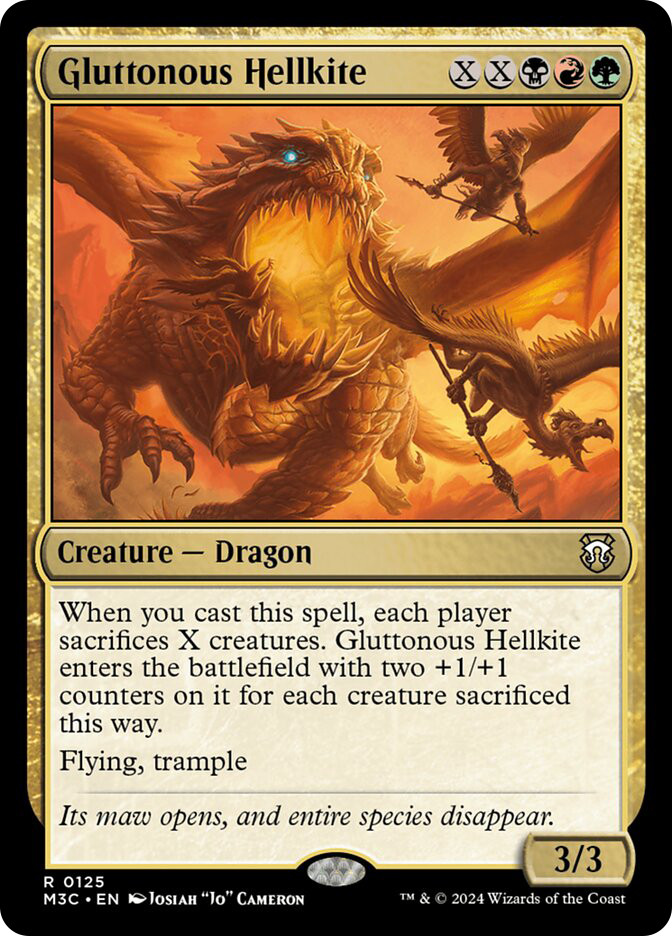 Gluttonous Hellkite | Modern Horizons 3 Commander | Star City Games