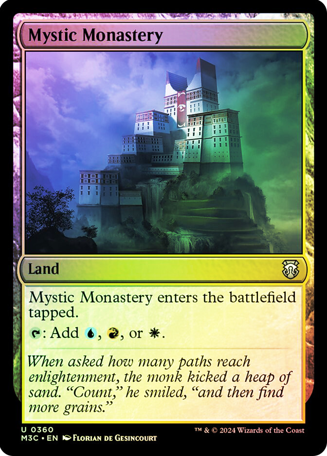 Mystic Monastery (Ripple Foil) | Modern Horizons 3 Commander ...