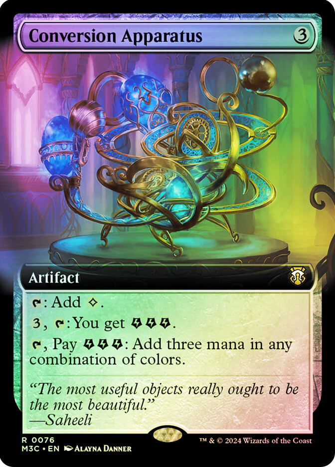 Conversion Apparatus (Extended Art) (Ripple Foil) | Modern Horizons 3 ...