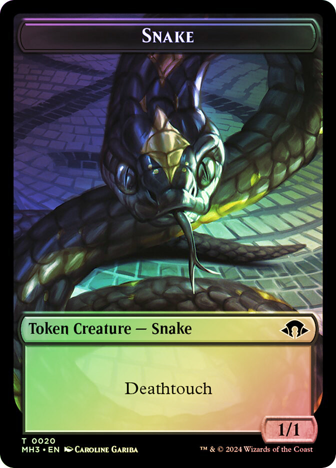 {Servo Token} // {Snake Token} | Modern Horizons 3 | Star City Games