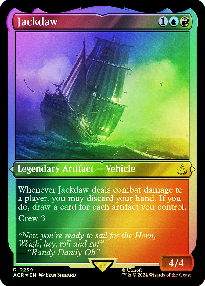 Jackdaw (Foil Etched) | Assassin's Creed - Alternate Foil | Star City Games