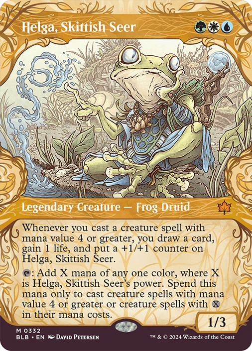 Helga, Skittish Seer | Bloomburrow | Star City Games