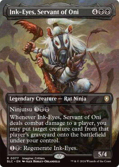 Ink-Eyes, Servant of Oni | Bloomburrow Commander | Star City Games