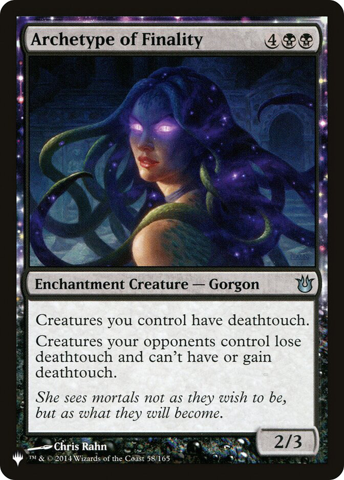 Archetype of Finality | Planeswalker Symbol Reprints | Star City Games
