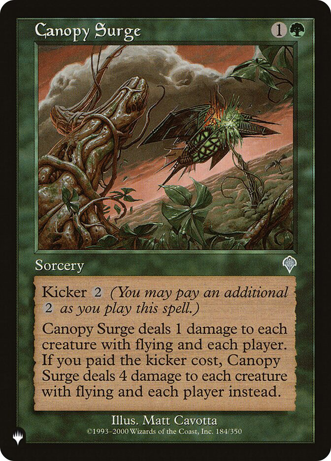 Canopy Surge | Mystery Booster / The List | Star City Games