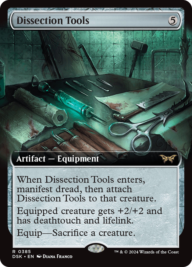 Dissection Tools (Extended Art) | Duskmourn: House of Horror - Variants ...