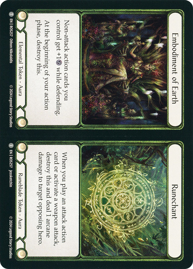 Embodiment of Earth // Runechant // Embodiment of Lightning ...