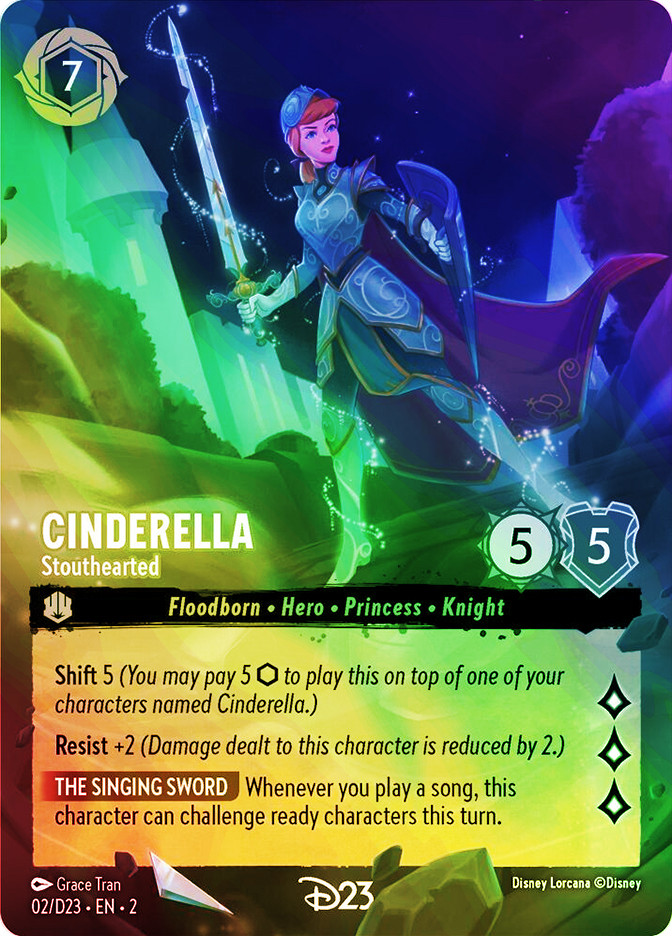 Cinderella - Stouthearted (D23 Expo) | Promotional Cards | Star City Games