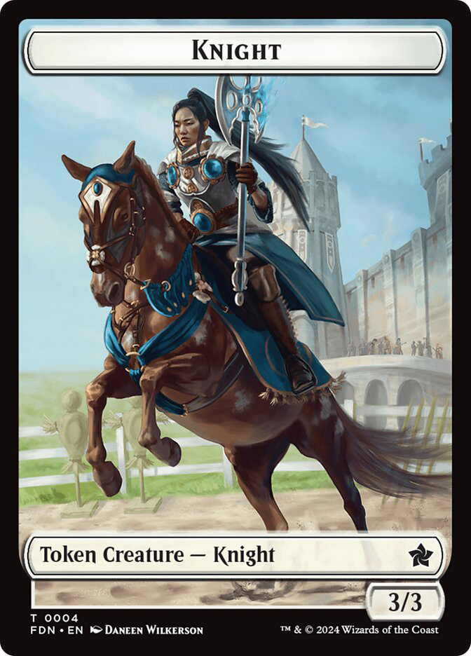 {Human Token} // {Knight Token} | Foundations | Star City Games