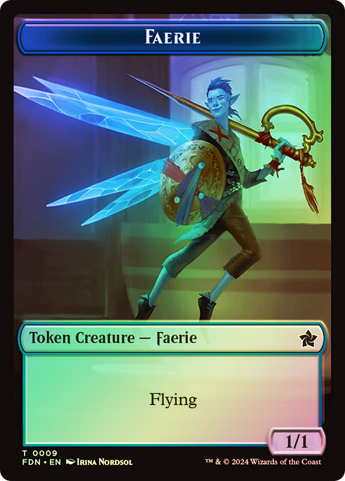 {Faerie Token} // {Fish Token} | Foundations | Star City Games