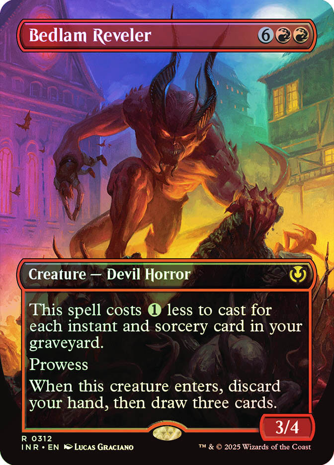 Bedlam Reveler (Borderless) | Innistrad Remastered - Variants | Star ...