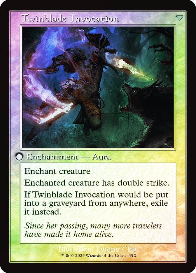 Twinblade Geist // Twinblade Invocation (Retro Frame) | Innistrad ...