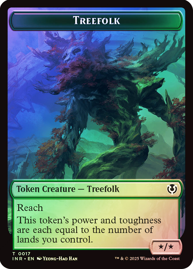 {Treefolk Token} // {Wrenn and Seven Emblem} | Innistrad Remastered ...