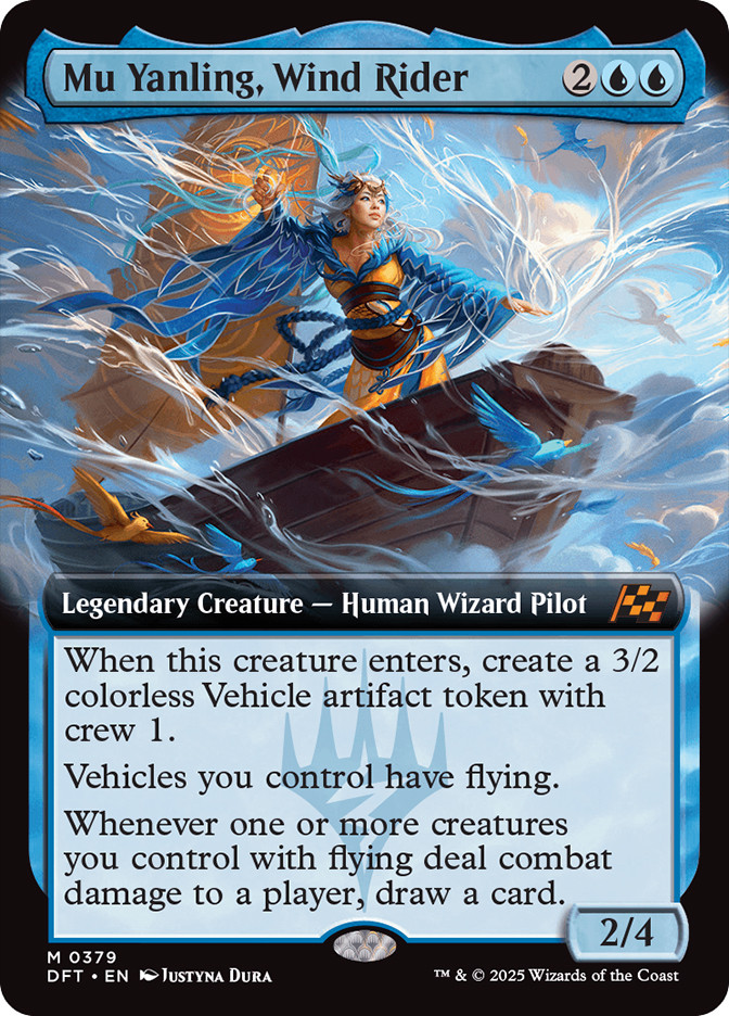 Mu Yanling, Wind Rider (Extended Art) | Aetherdrift - Variants | Star ...