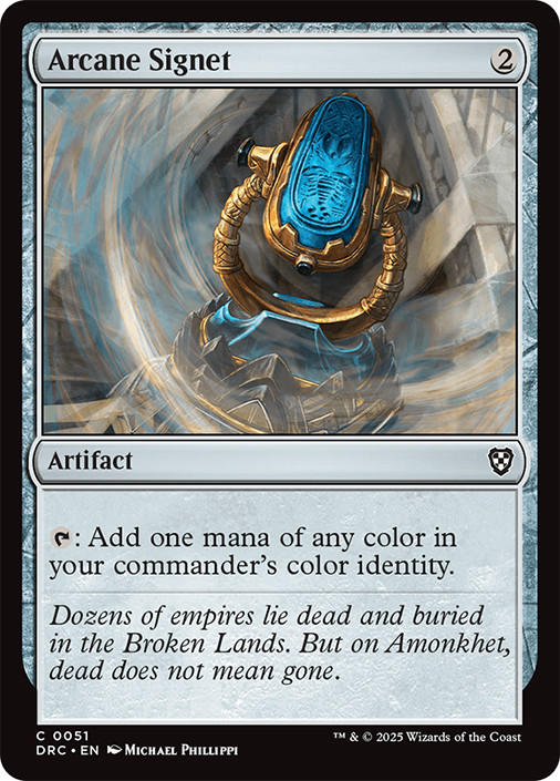 Arcane Signet | Aetherdrift Commander | Star City Games