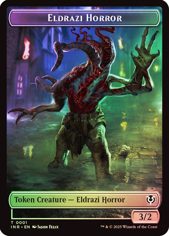 {Eldrazi Horror Token} // {Human Soldier Token} (White) | Innistrad ...