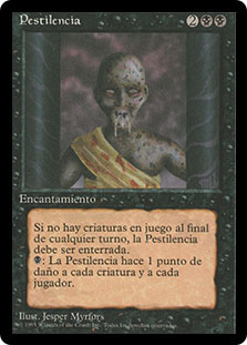 Pestilence (BB) | 4th Edition - Black Border - Spanish | Star City Games