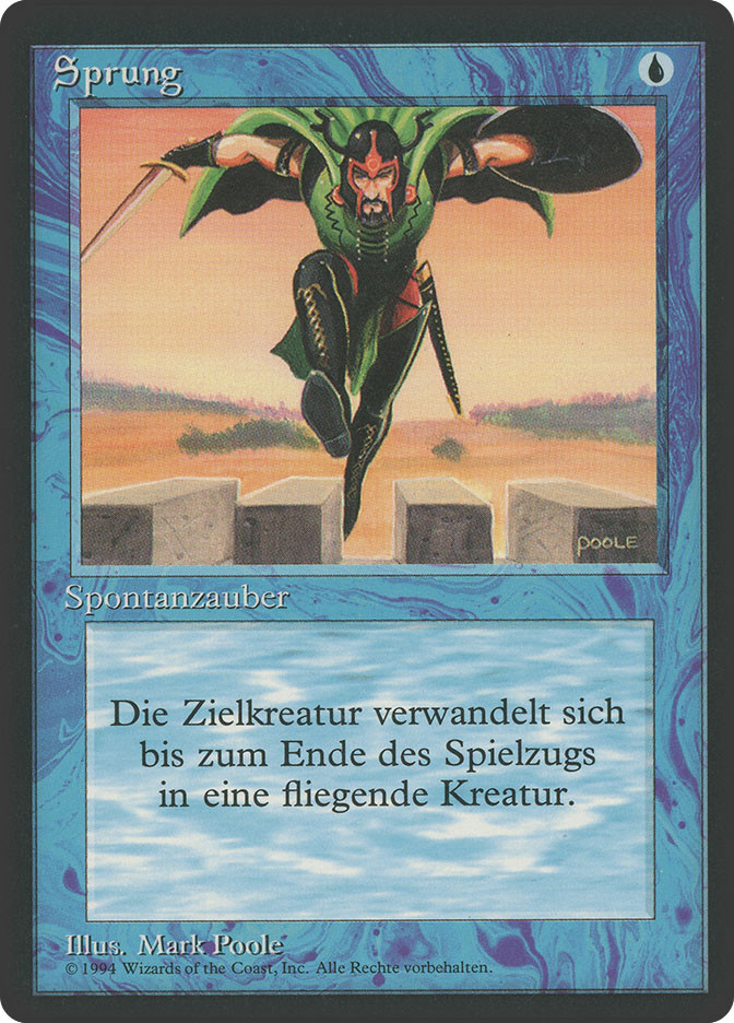 Jump (BB) | 3rd Edition - Black Border - German | Star City Games
