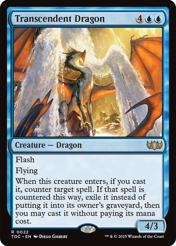 Transcendent Dragon | Tarkir: Dragonstorm Commander | Star City Games