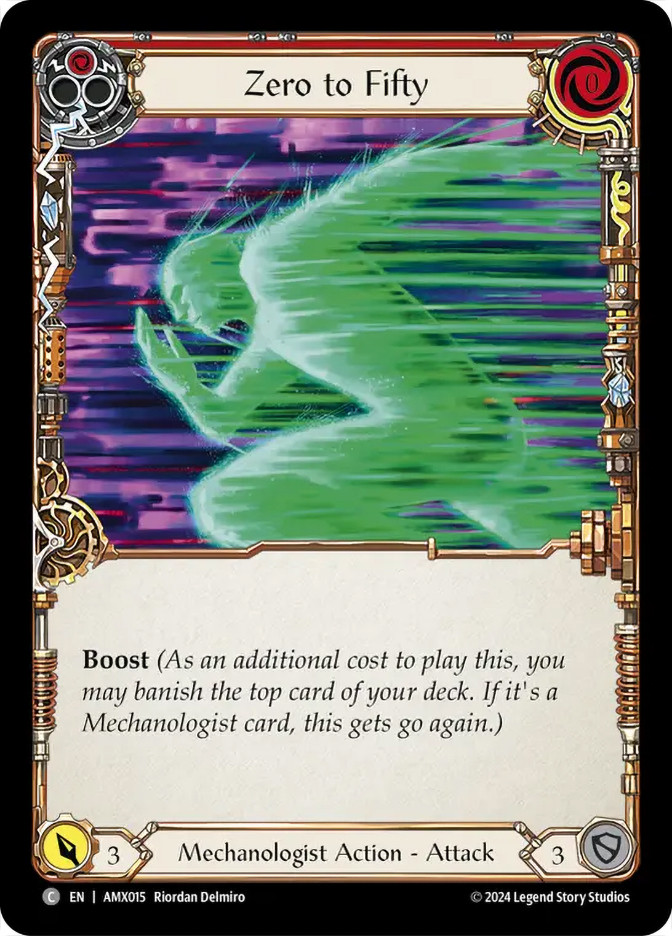 Zero to Fifty (Red) | Armory Deck: Maxx Nitro | Star City Games