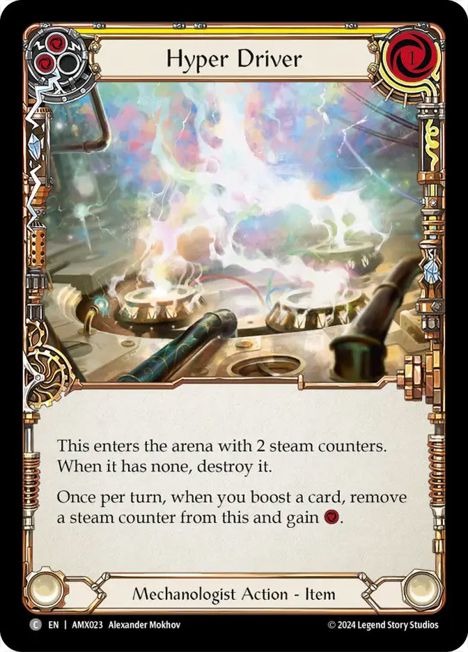 Hyper Driver (Yellow) | Armory Deck: Maxx Nitro | Star City Games
