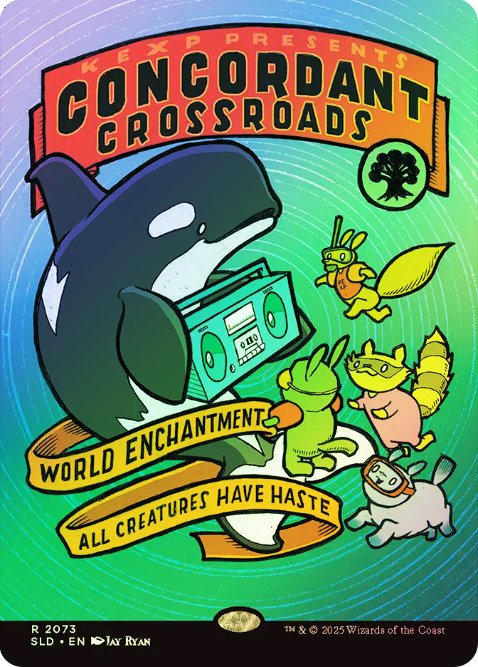 Concordant Crossroads (Secret Lair) (#2073) (Borderless) | Promo ...