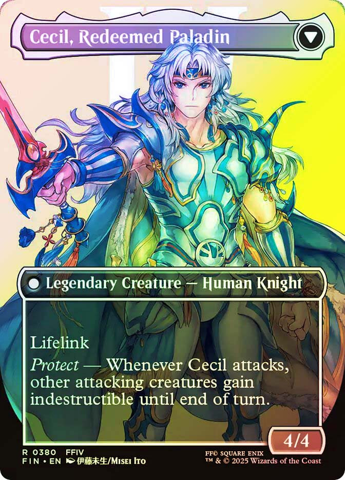 Cecil, Dark Knight // Cecil, Redeemed Paladin | FINAL FANTASY | Star ...