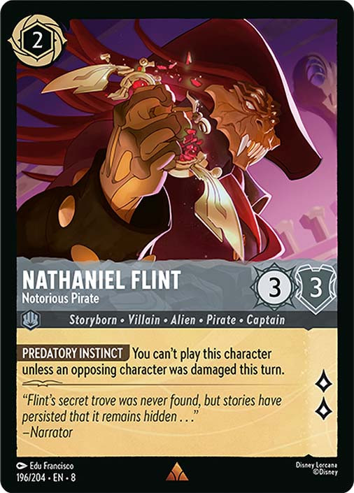 Nathaniel Flint - Notorious Pirate | Reign of Jafar | Star City Games