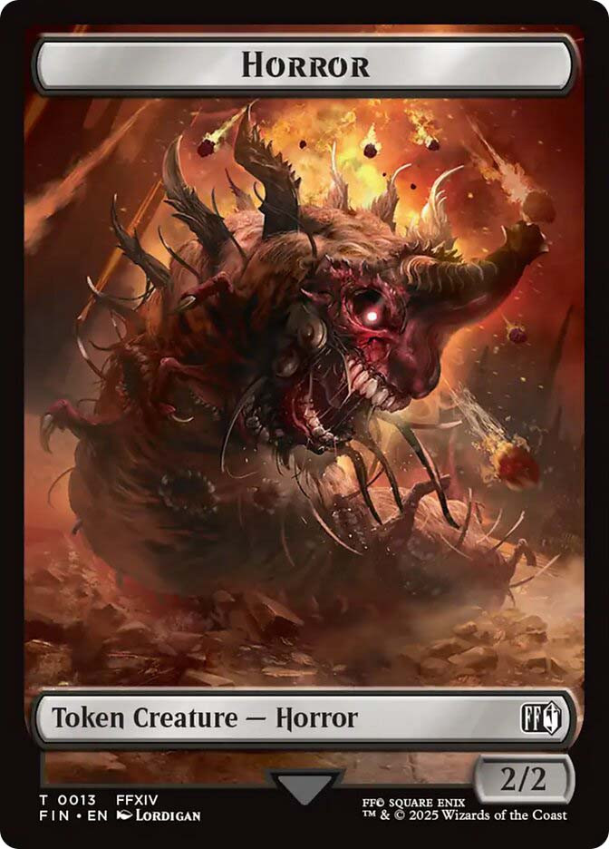 {Hero Token} (#006) // {Horror Token} | FINAL FANTASY | Star City Games