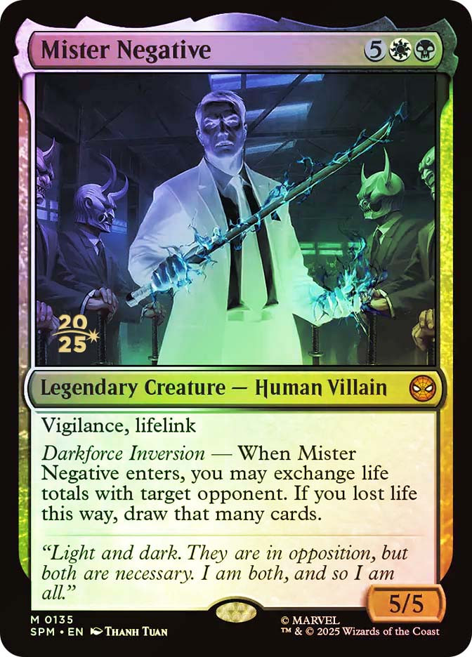 Mister Negative (Prerelease) (Marvel's Spider-Man) | Promo | Star City ...