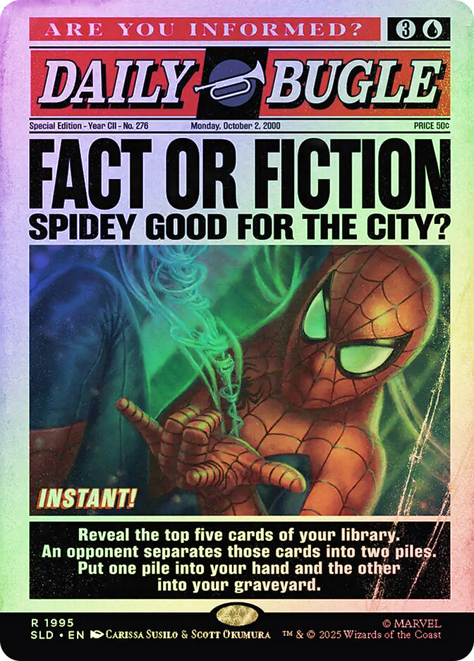 Fact or Fiction (Marvel) (#1995) | Secret Lair Drop | Star City Games