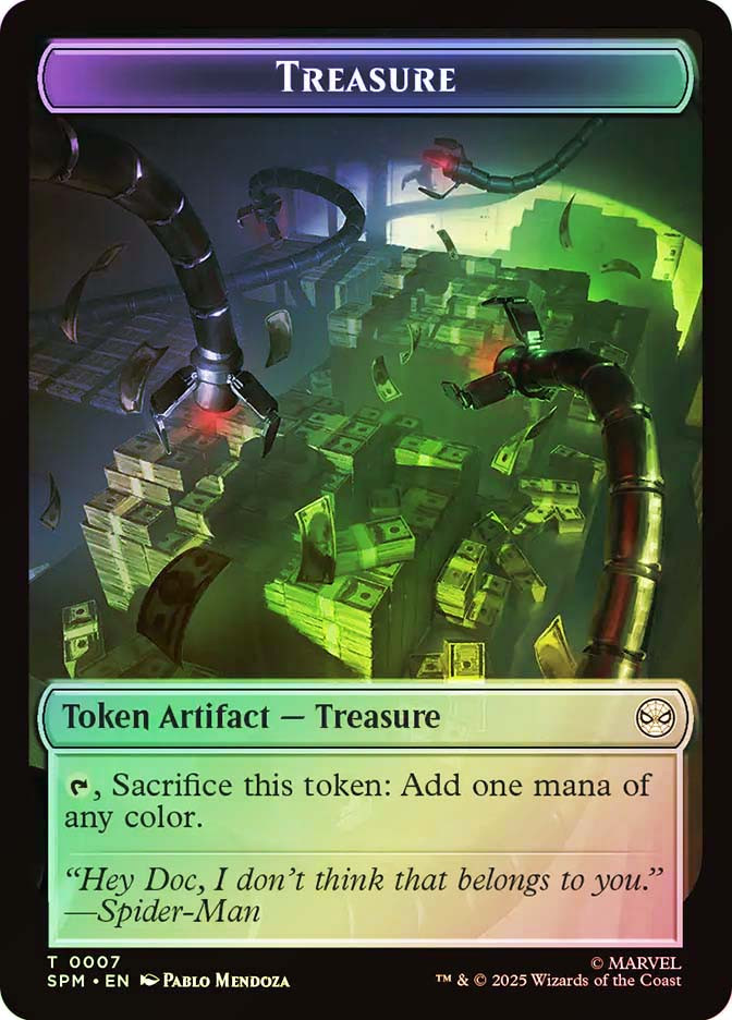 {Human Citizen Token} // {Treasure Token} | Marvel's Spider-Man | Star ...