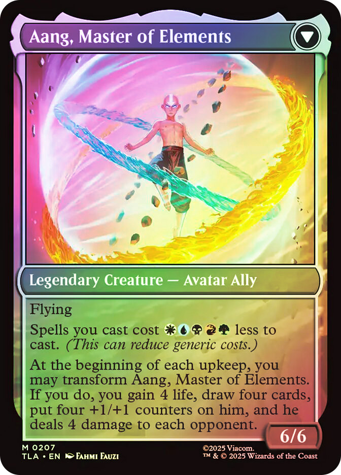 Avatar Aang // Aang, Master of Elements (Prerelease) (Avatar: The Last ...