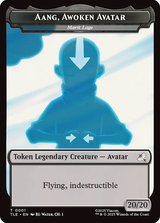 {Marit Lage Token} // {Treasure Token} (Aang, Awoken Avatar) | Avatar ...