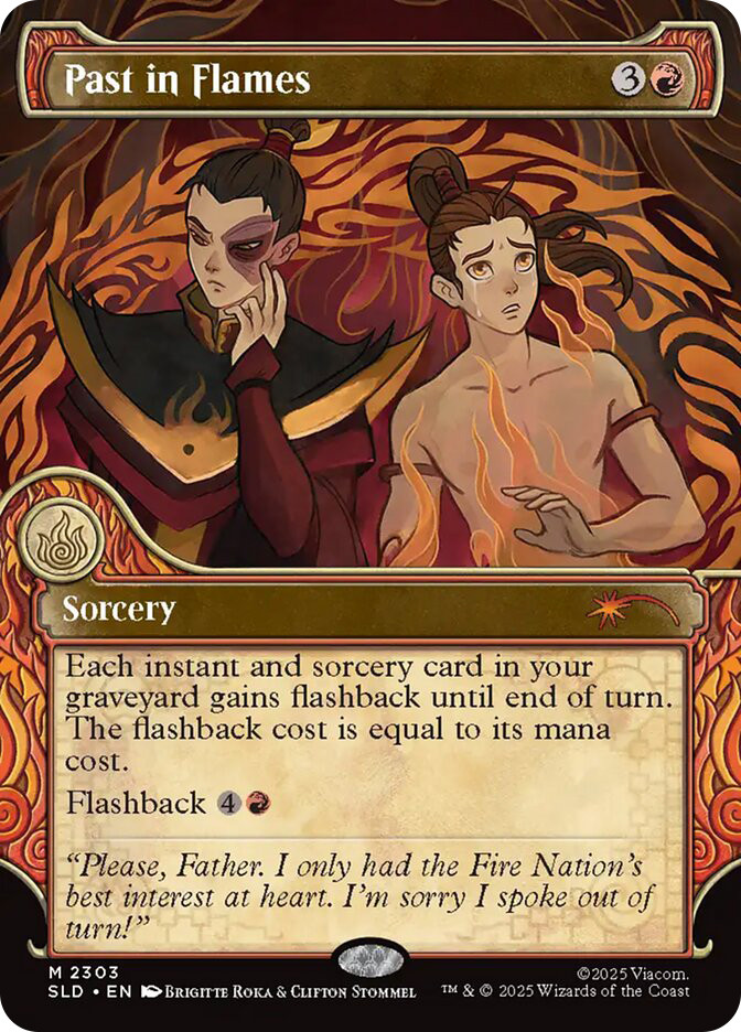 Past in Flames (Avatar: The Last Airbender) | Secret Lair Drop | Star ...