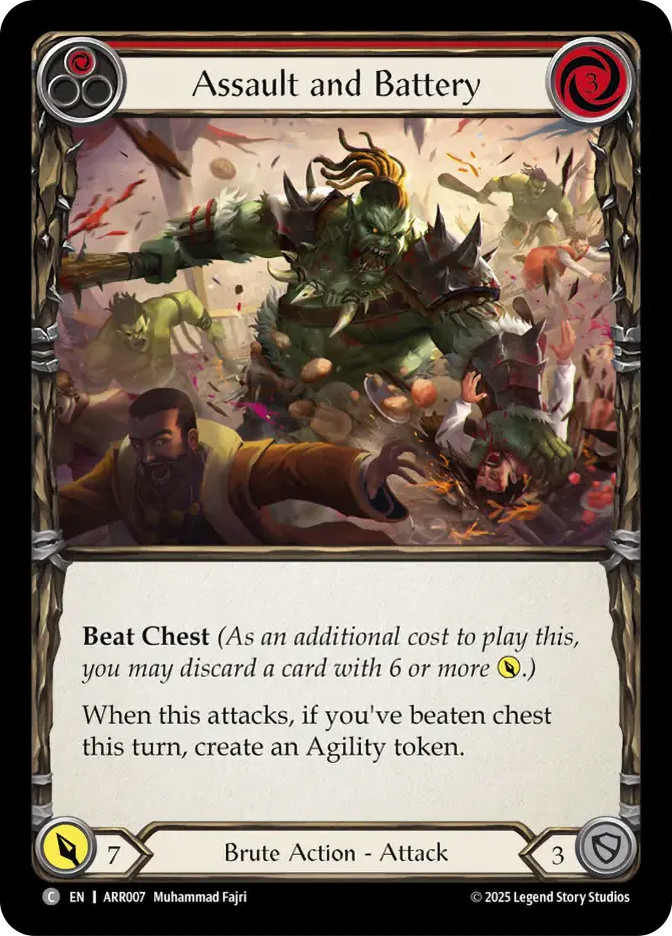Assault and Battery (Red) | Armory Deck: Rhinar | Star City Games